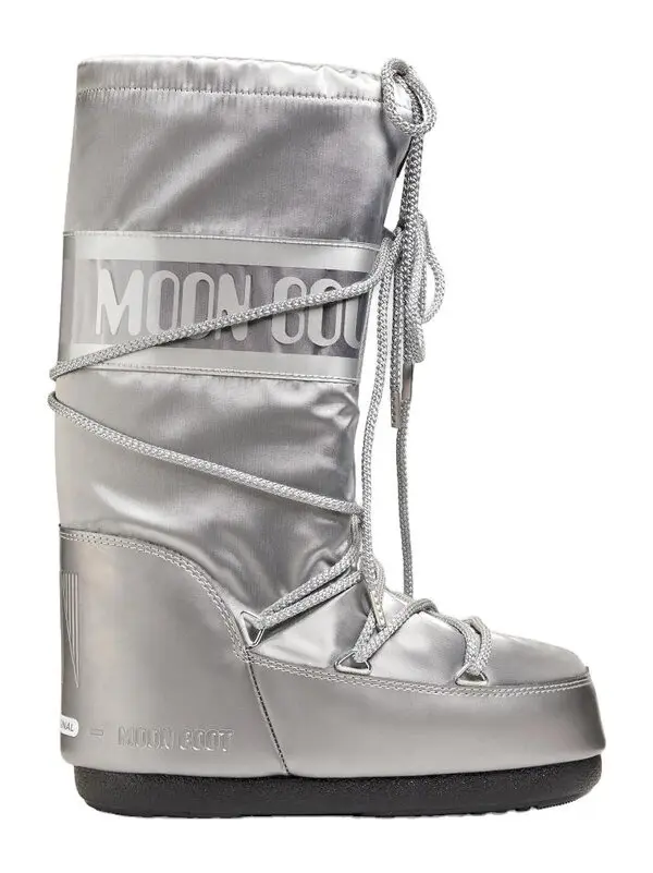 Moon Boot Icon Glance Boots - Silver