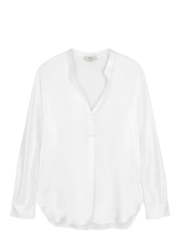 Vince Silk Blouse - White