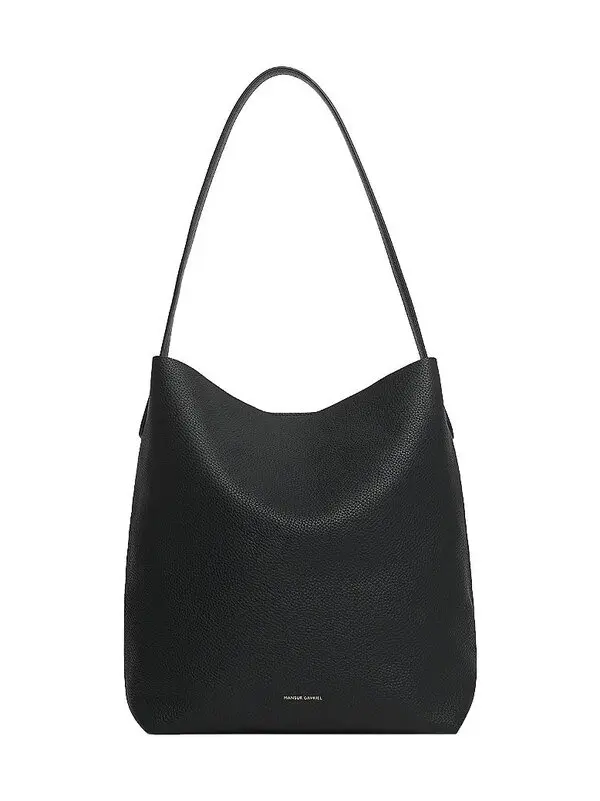 MANSUR GAVRIEL Everyday Small Leather Cabas - Black