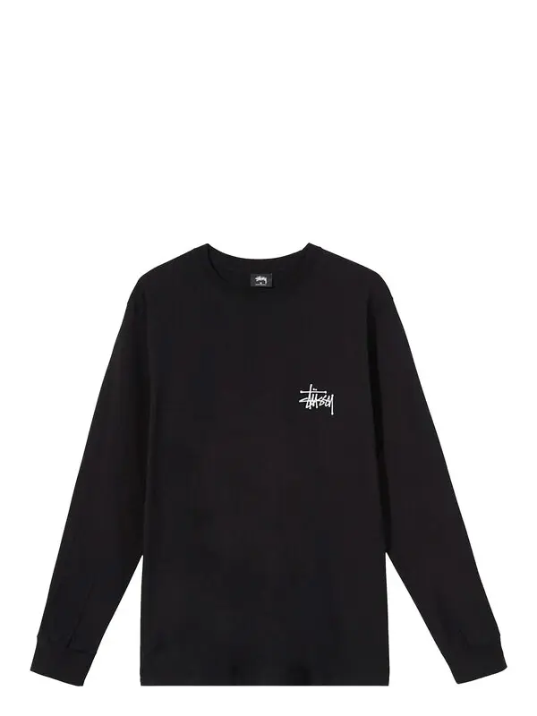 StÜssy Basic Long-sleeve Tee - Black
