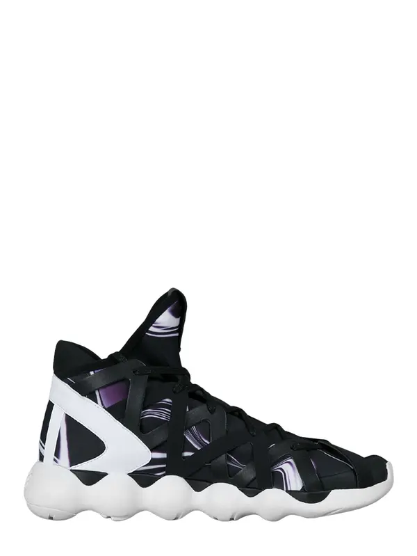Adidas Y-3 Lightning Motif Kyujo High Sneakers - Black