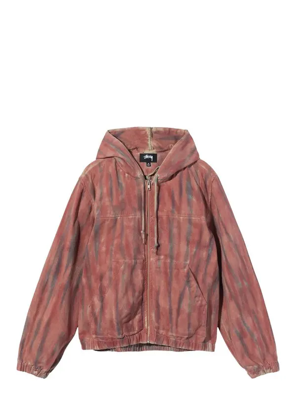 StÜssy Dyed Work Jacket - Red