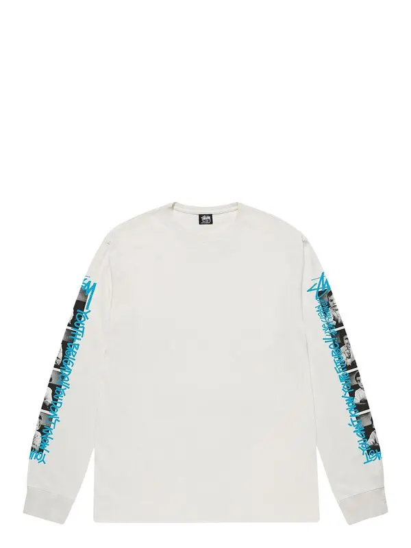 StÜssy Youth Brigade Pigment Dyed Long-sleeve Tee 'natural - Cream