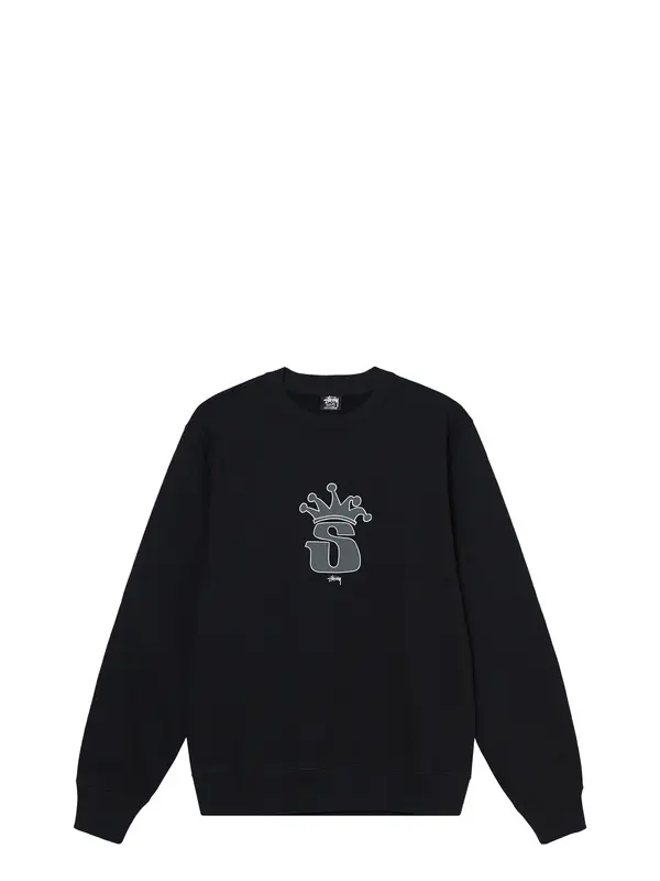 StÜssy Crown Crew - Black