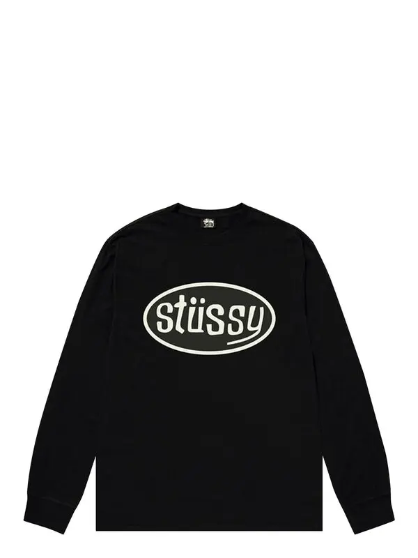 StÜssy Pitstop Long-sleeve Tee - Black
