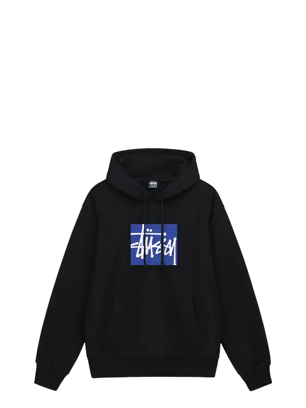StÜssy Stock Box Hoodie - Black