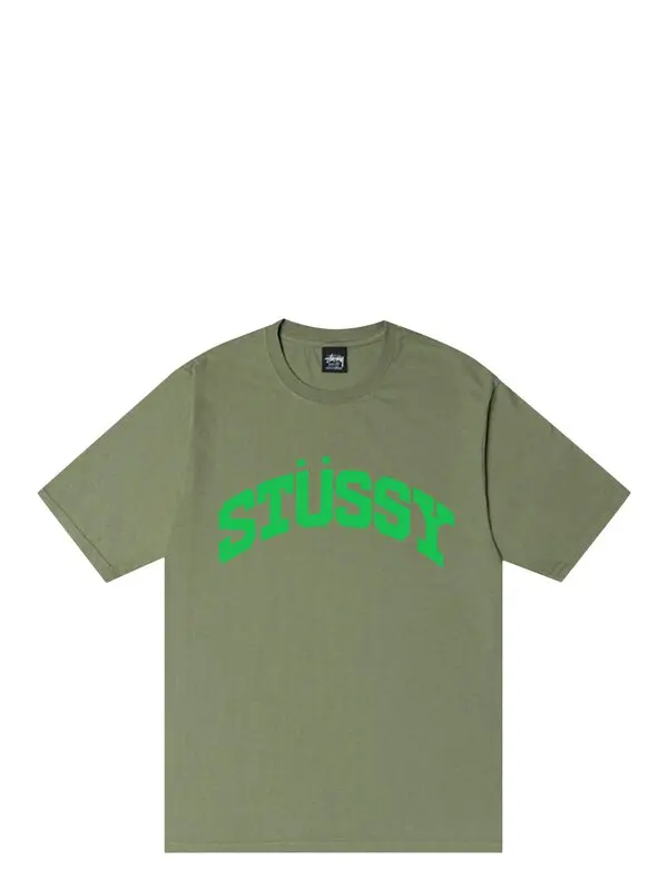 StÜssy Block Sport Pigment Dyed Tee - Green