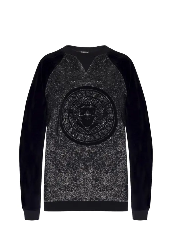 Balmain Long-sleeve Sweatshirt - Black
