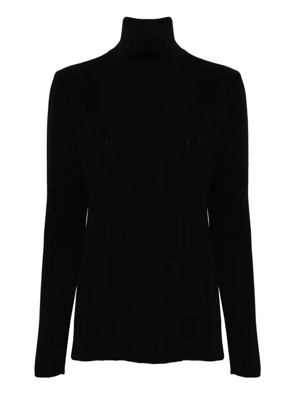 MRZ Virgin Wool Jumper - Black