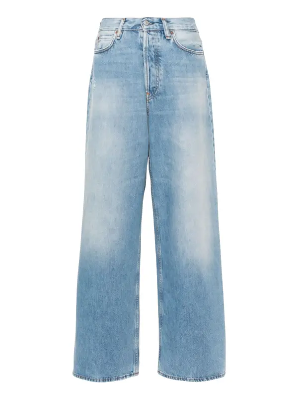 Acne Studios High-rise Wide-leg Jeans - Blue