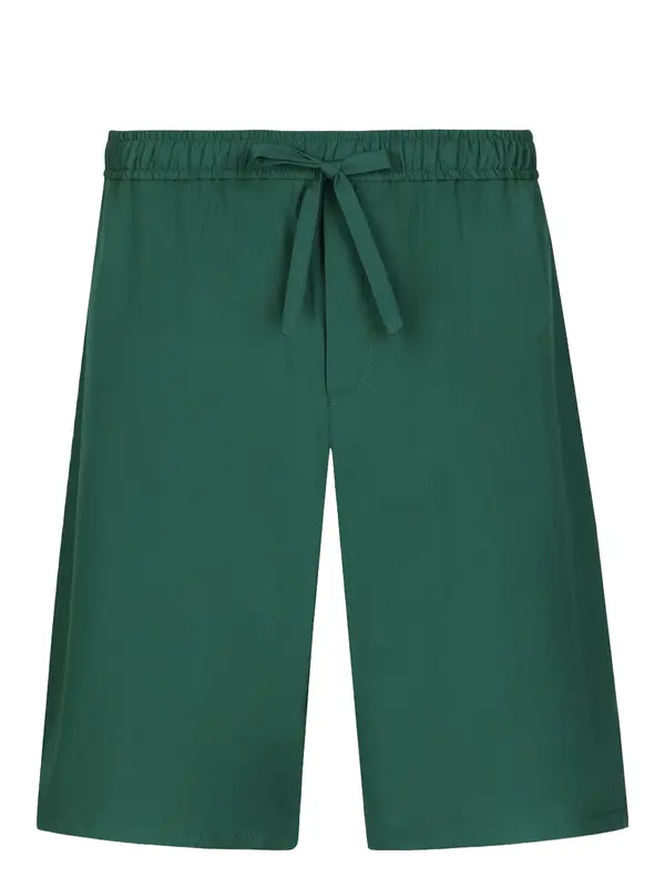Dolce & Gabbana Logo-tag Track Shorts - Green