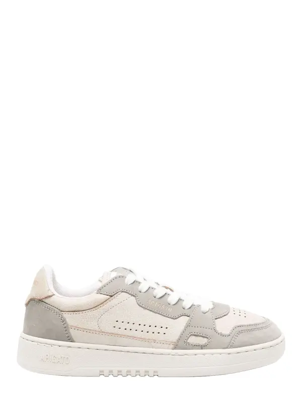 Axel Arigato Dice Lo Suede Panelled Sneakers - Neutrals
