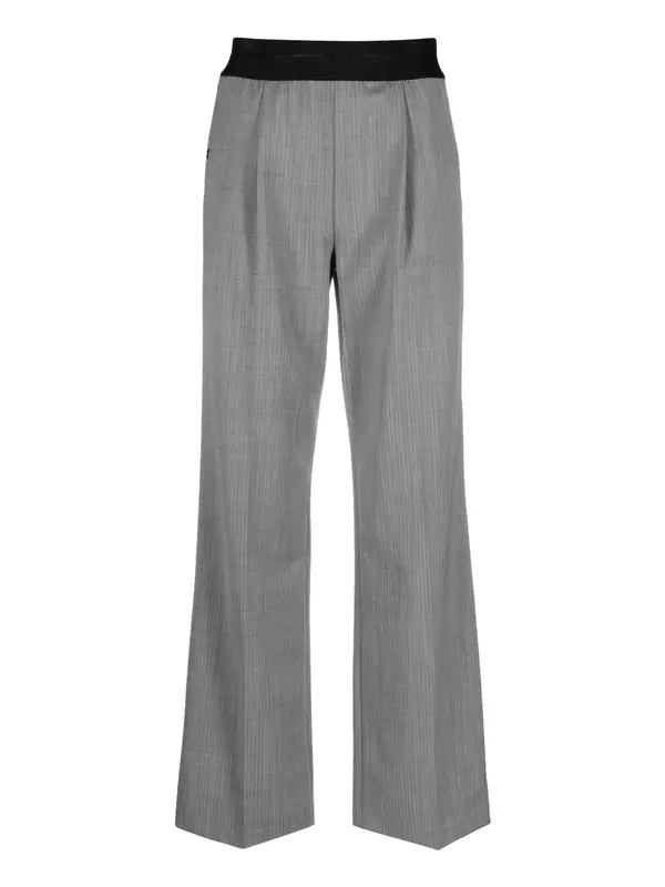 Helmut Lang Herringbone Trousers - Black