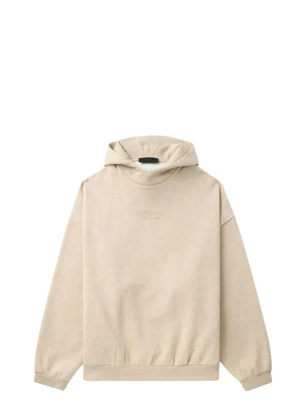 Fear Of God Logo-embossed Jersey Hoodie - Neutrals