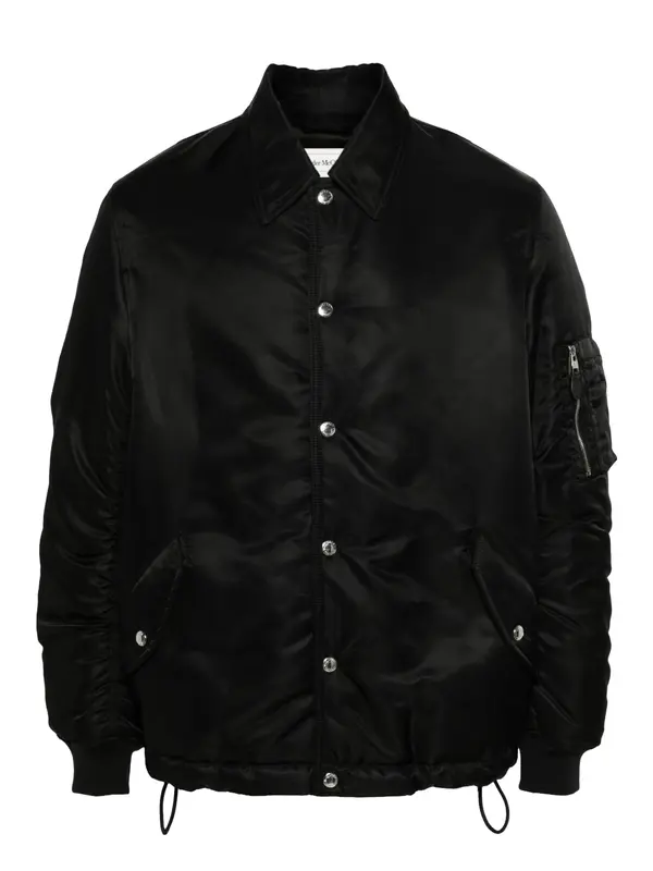 Alexander McQueen Padded Coach Jacket - Black