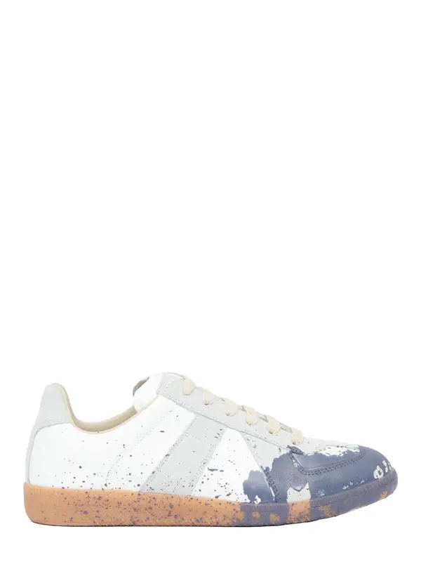 MAISON MARGIELA Replica Paint Sneakers - White