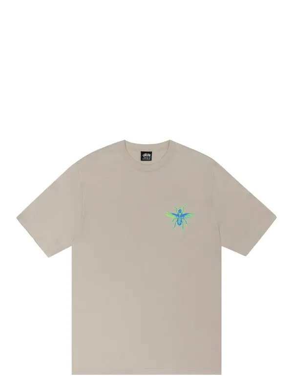 StÜssy Housefly Tee 'smoke - Cream