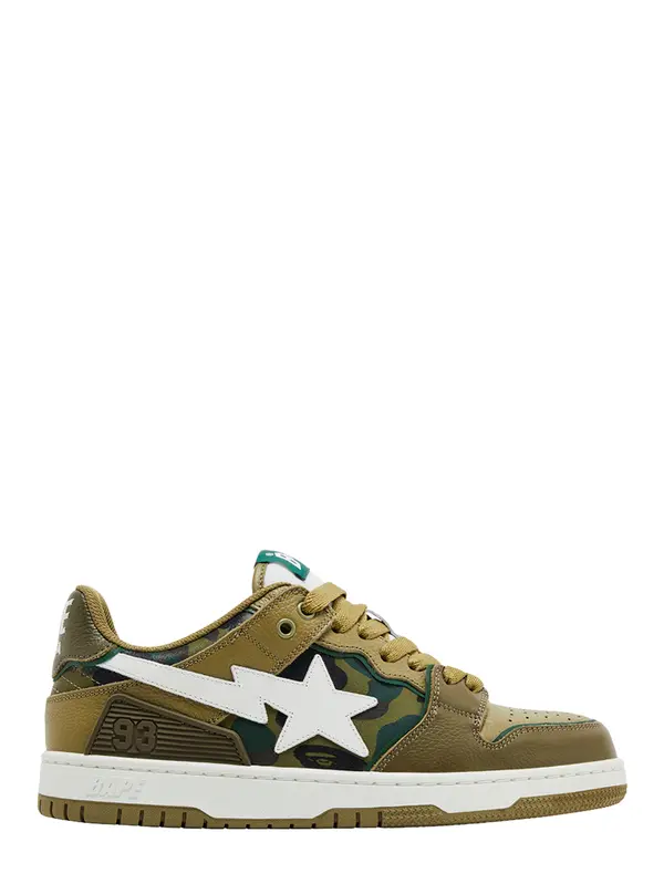 BAPE Sk8 Sta #4 M1 Sneakers - Green