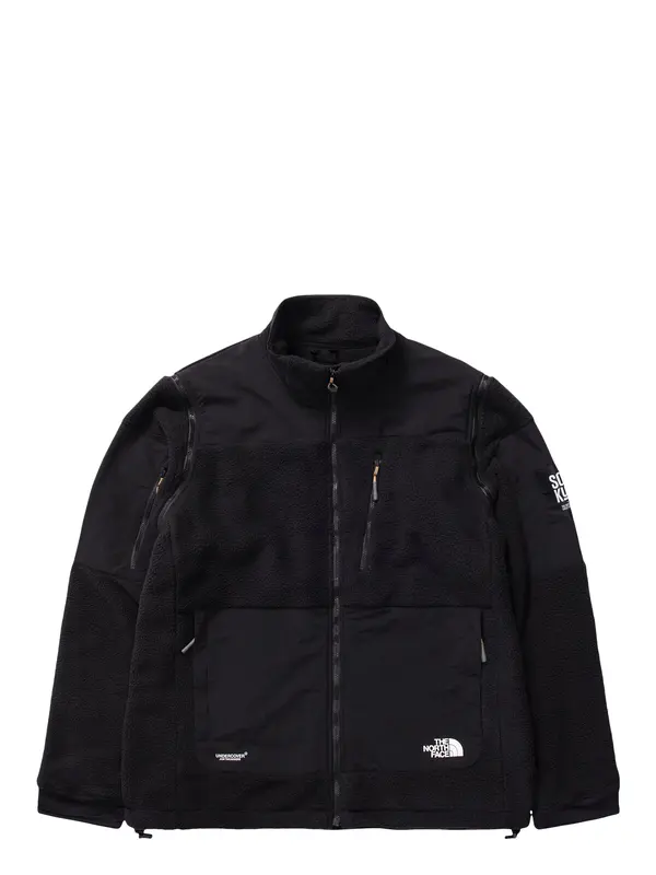 The North Face X Undercover Project U Zip Off Fleece Jacket - Black