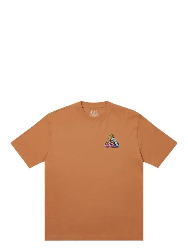 PALACE Arms T-shirt 'melted Sugar - Brown