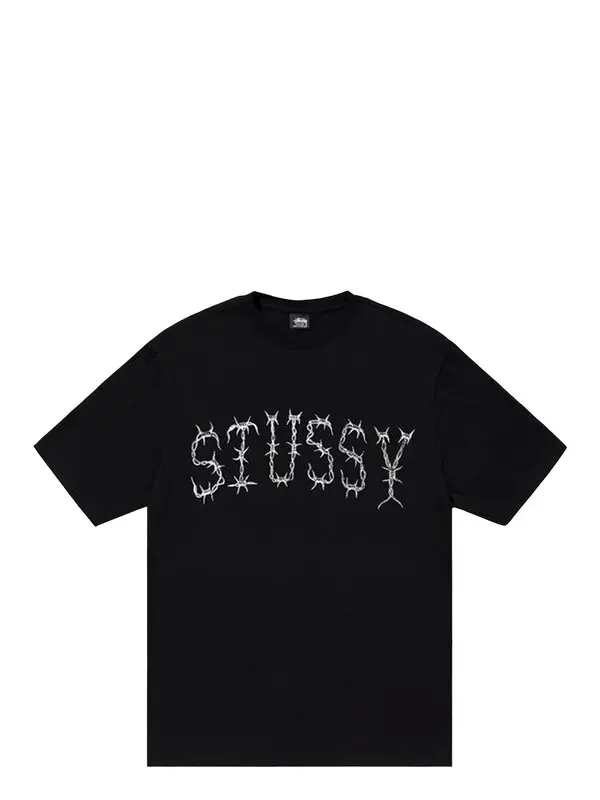 StÜssy Barb Tee - Black
