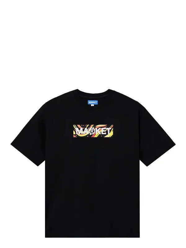 MARKET Bar Logo T-shirt - Black