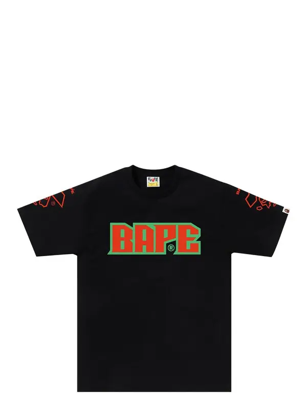 A BATHING APE Football Tee - Black