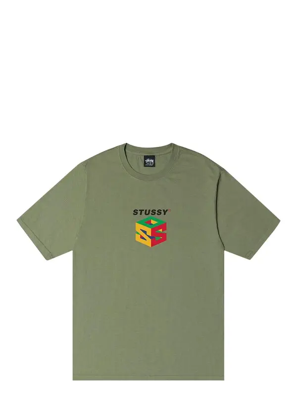 StÜssy S64 Pigment Dyed Tee 'artichoke - Green