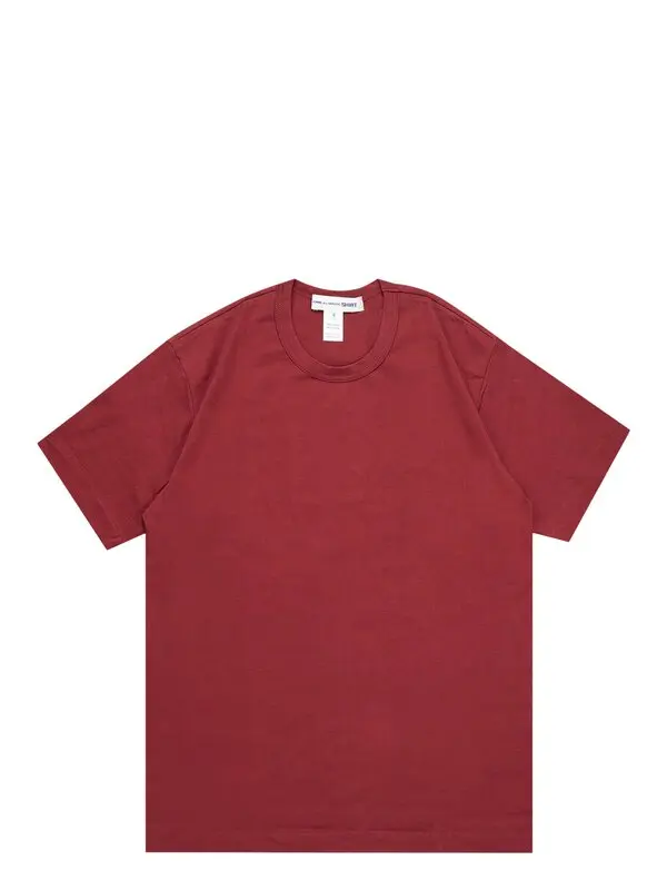 Comme Des Garçons Back Logo T-shirt - Red