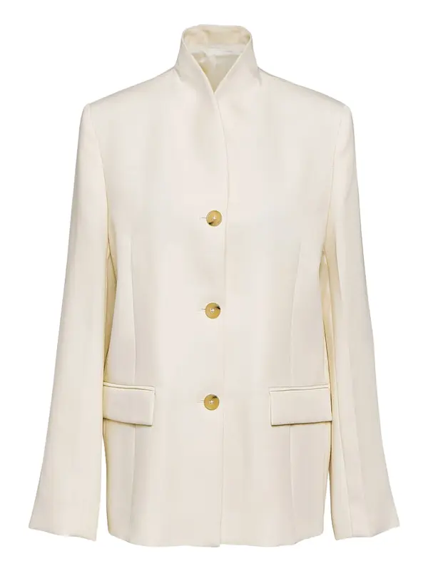 TOTEME Single-breasted Blazer - White