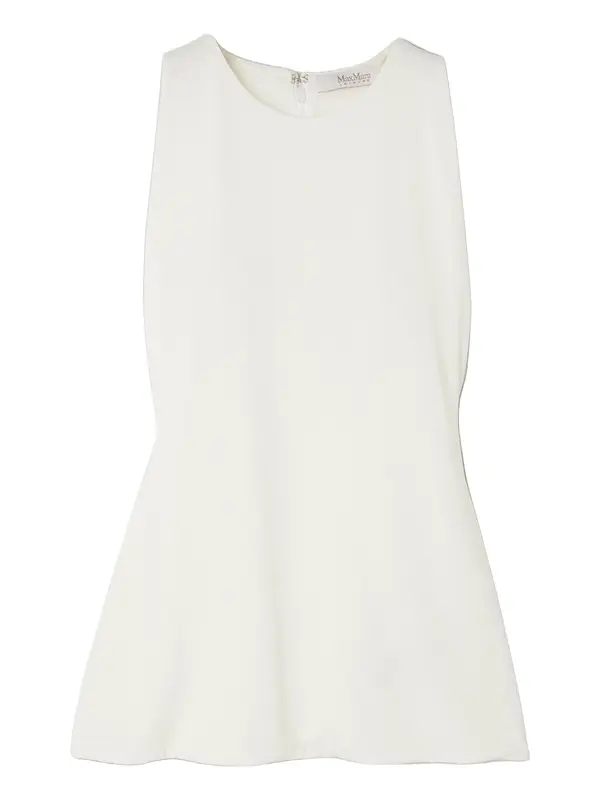 Max Mara Harald Stretch-jersey Vest - White