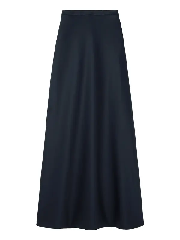 Max Mara Clavier Jersey Maxi Skirt - Black