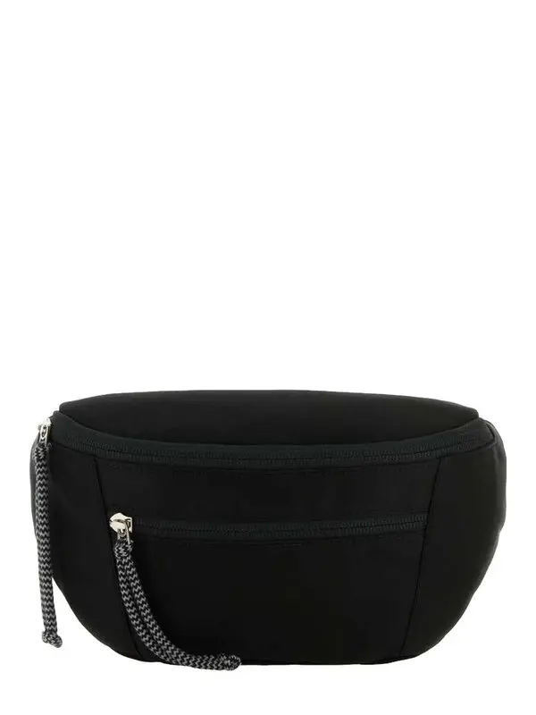 LANVIN Nylon Curb Belt Bag - Black