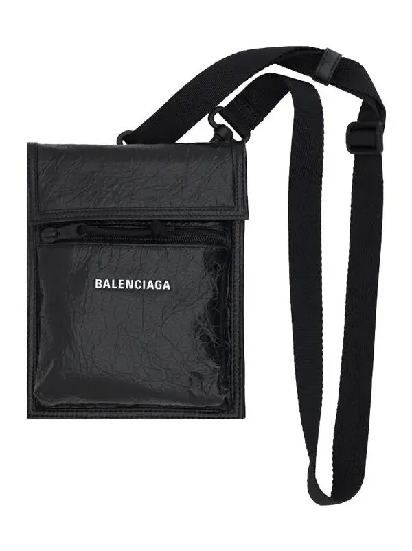 Balenciaga Explorer Shoulder Bag - Black