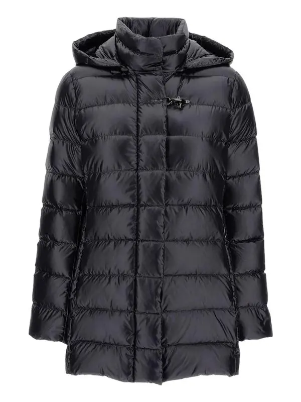 FAY Quilted Padded Jacket - Black