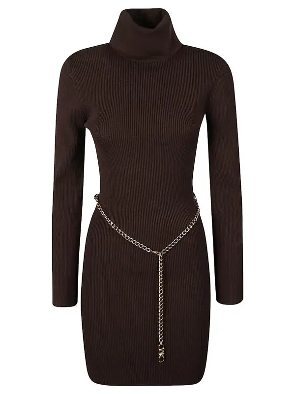 Michael Kors Chain Mini Dress - Brown