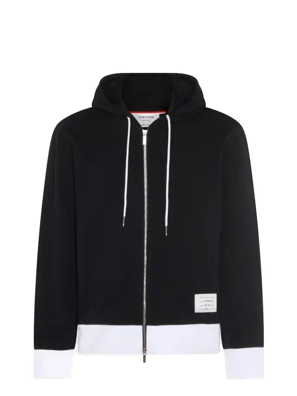Thom Browne Cotton Sweatshirt - Blue
