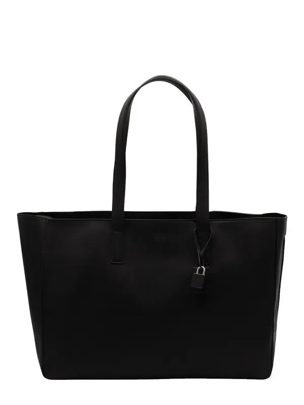 TOM FORD Leather Tote - Black