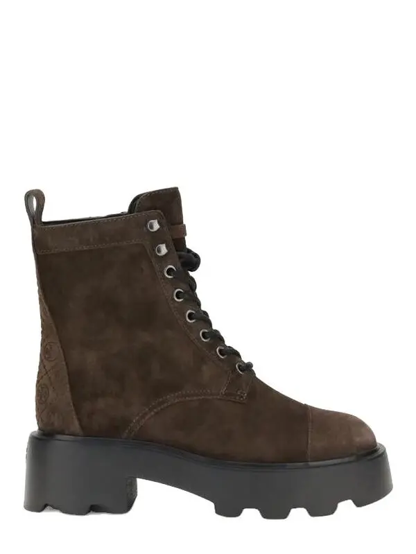 Tory Burch T Ankle Boots - Brown