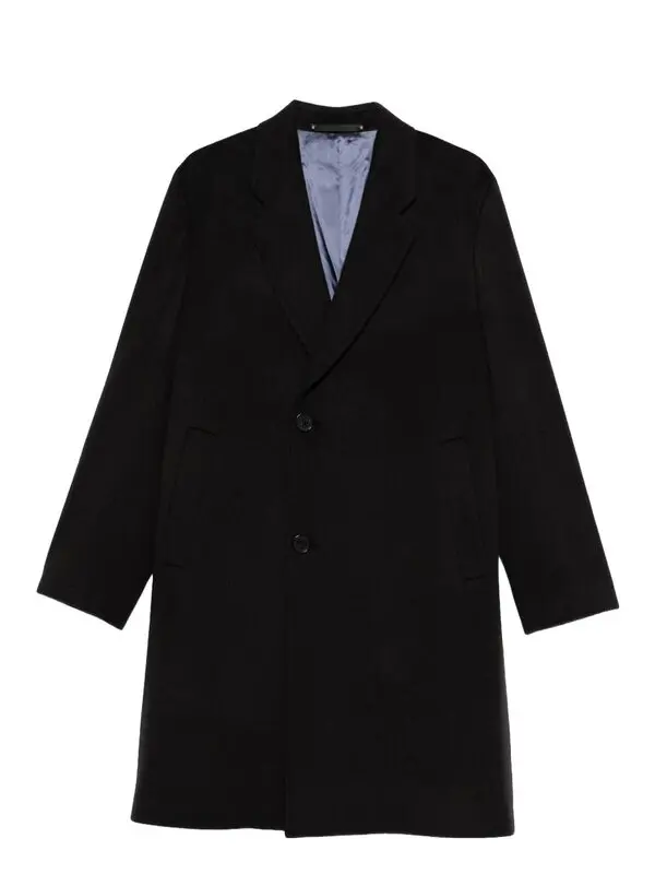 Paul Smith Cashmere Overcoat - Brown