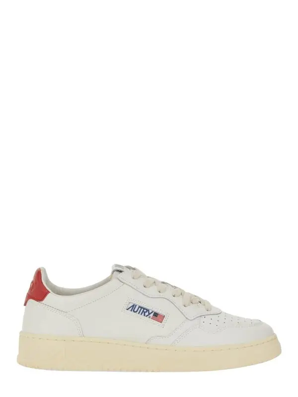 AUTRY Leather Sneaker - White