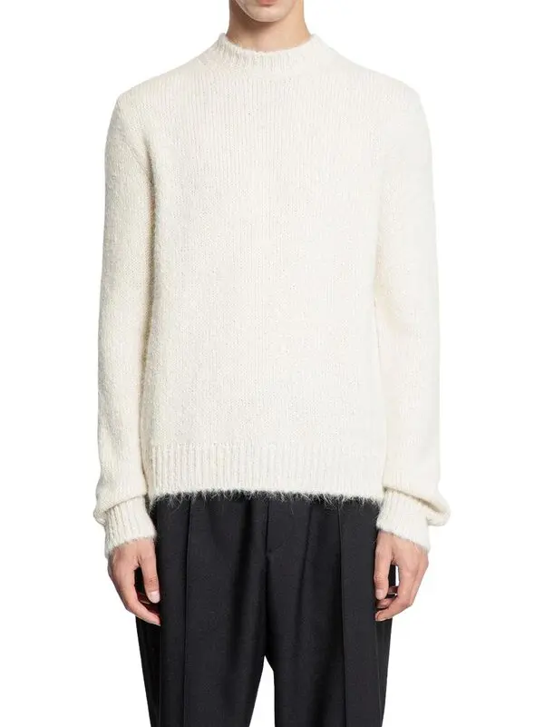 JIL SANDER Long Sleeve Knitwear - Beige