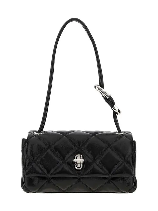 Marc Jacobs The Quilted Mini Dual Shoulder Bag - Black