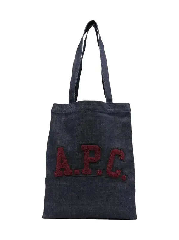 A.p.c. Denim Tote Bag - Blue