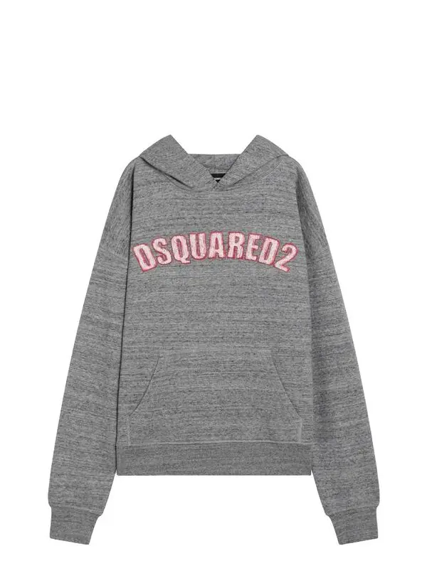 Dsquared2 Logo Hoodie - Grey