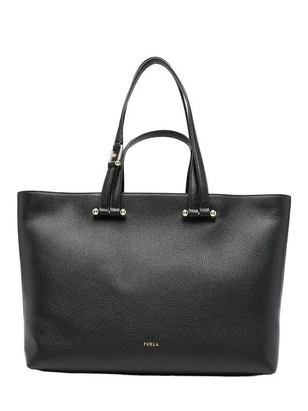 Furla Tote Bag With Buckle Fastening - Black