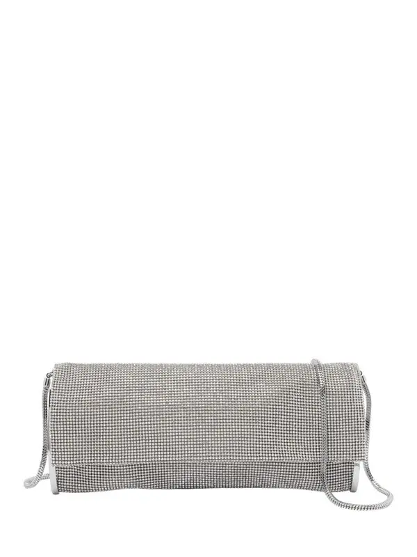 Benedetta Bruzziches Kate Crystal Crossbody Bag - Silver