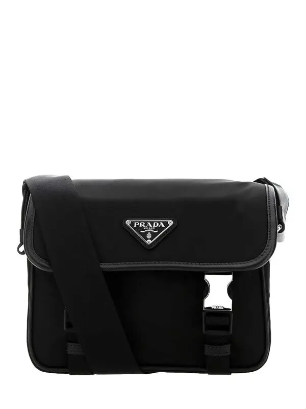 Prada Re-nylon Crossbody Bag - Black