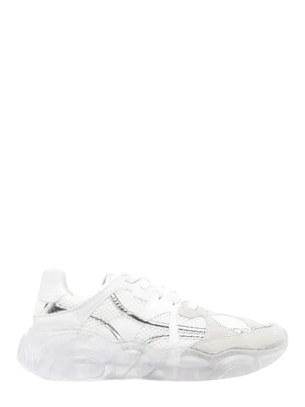 Moschino Chunky Lace-up Sneakers - White
