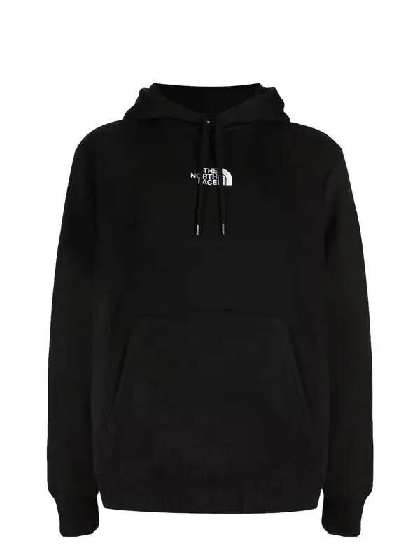 The North Face Logo-embroidered Cotton Blend Hoodie - Black